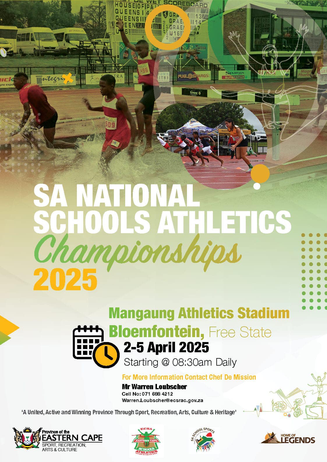 SA National Schools Athletics Championship 2025 - ECSRAC